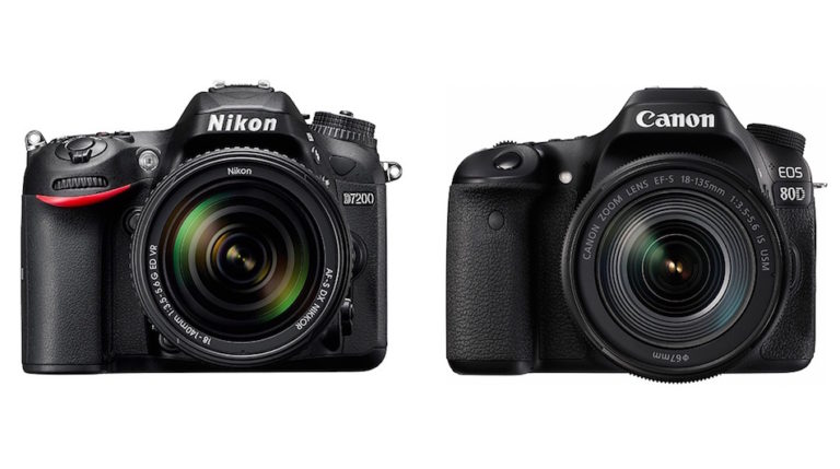 Nikon D7200 vs Canon 80D Karşılaştırması - Fotopedi
